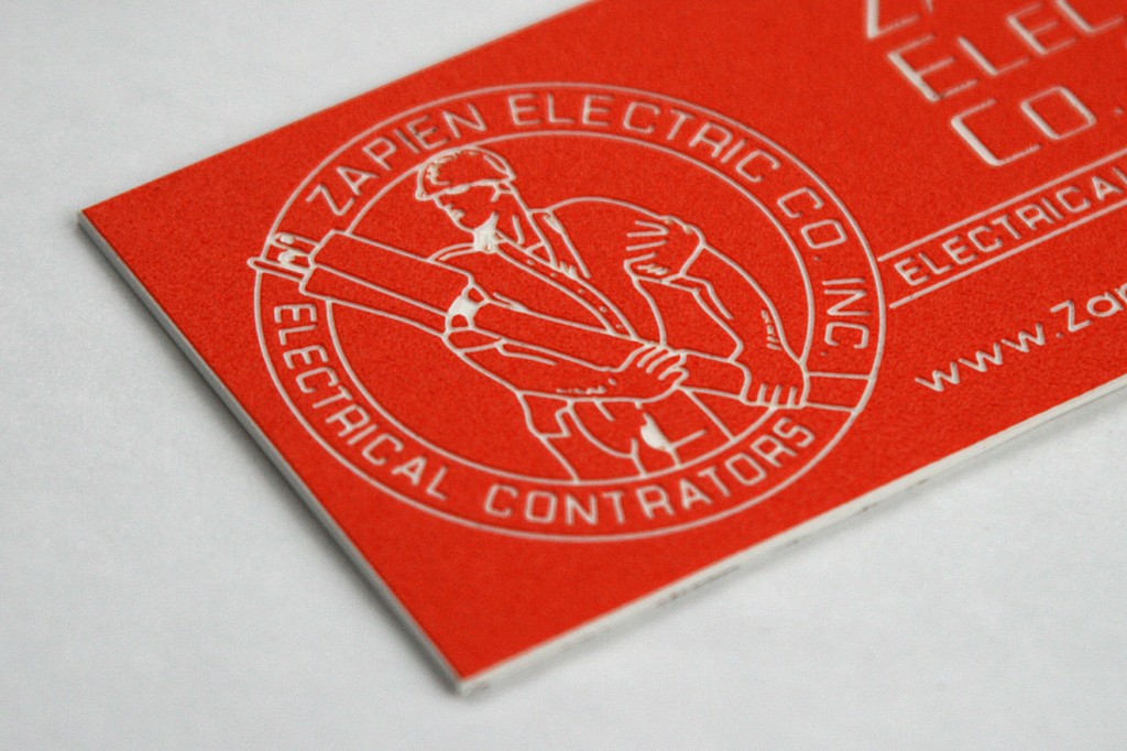 Zapien Electrical Panel Engravings