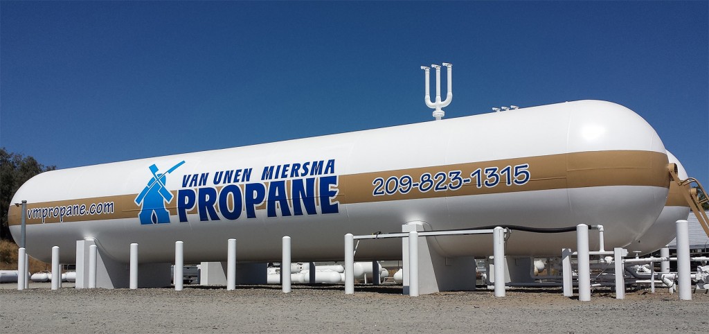 Van Unen Miersma Propane Tank Graphics