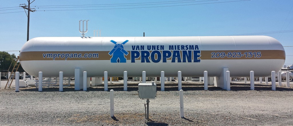 Van Unen Miersma Propane Tank Graphics