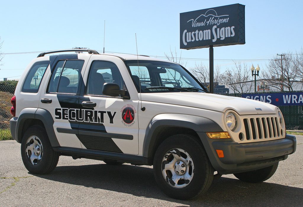 Security Vehicle Graphics