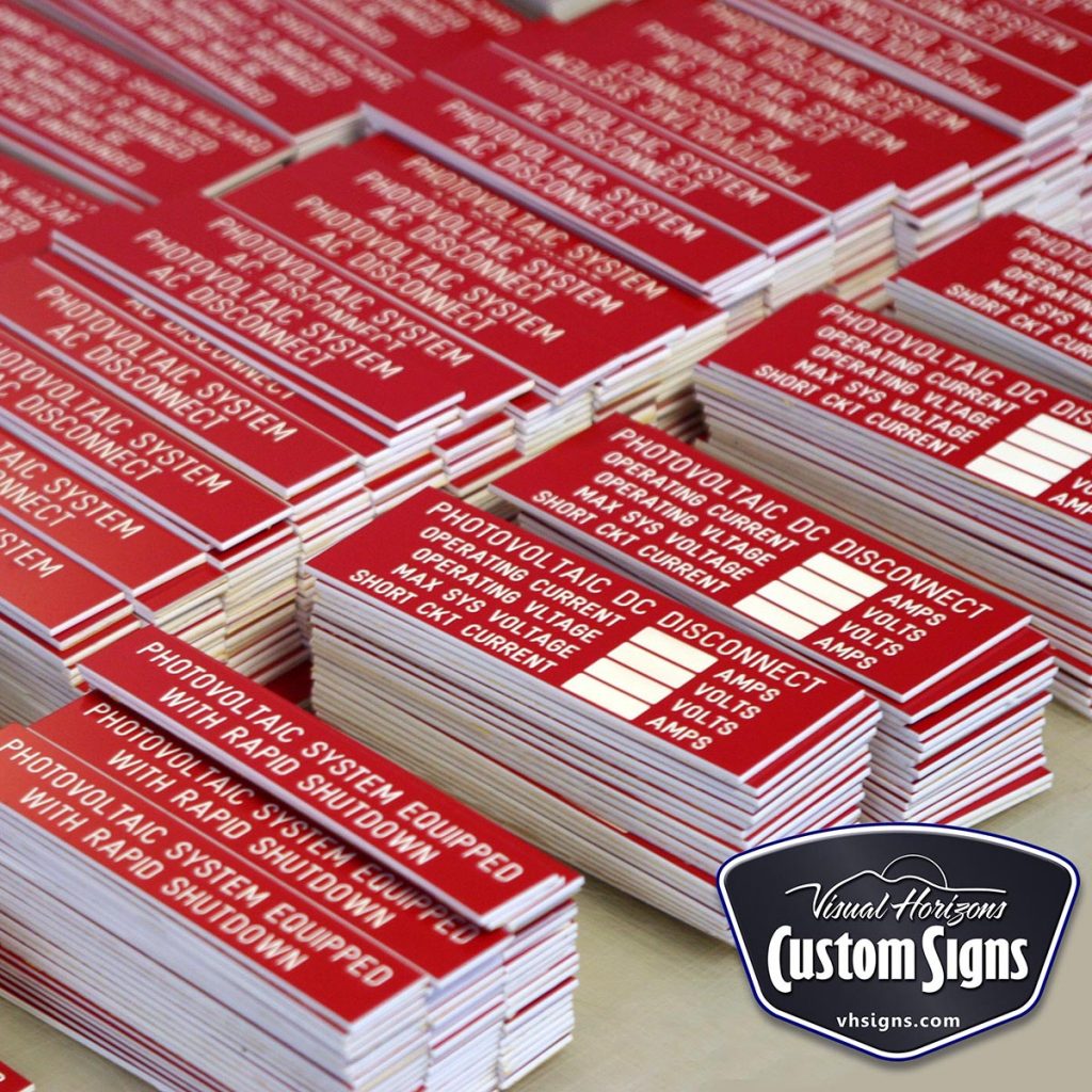 Custom ADA Sign with Changeable Information